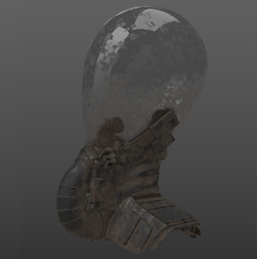 ArtStation - Ancient Alien Helmet (Temperform)