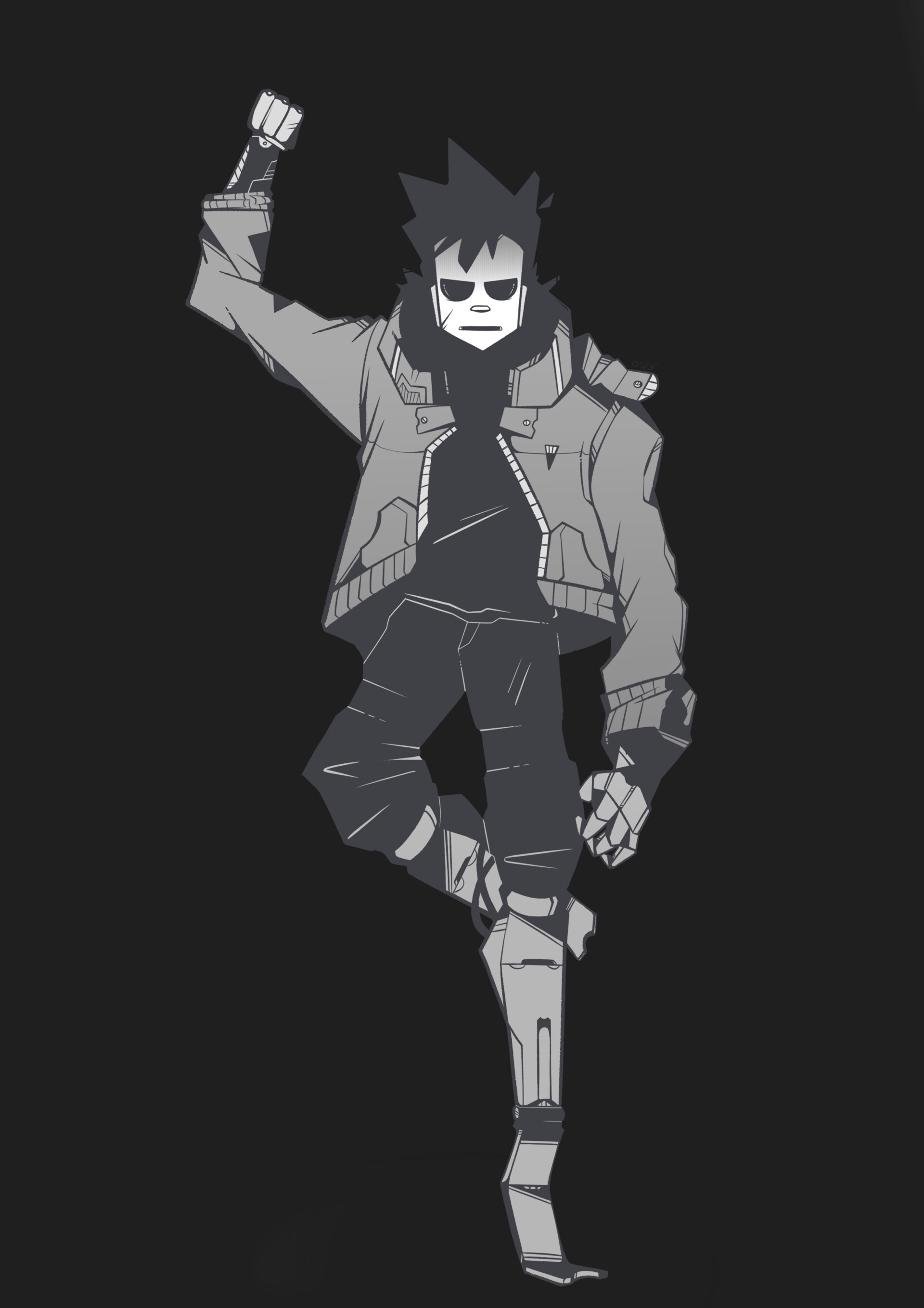 ArtStation - Revolution pose