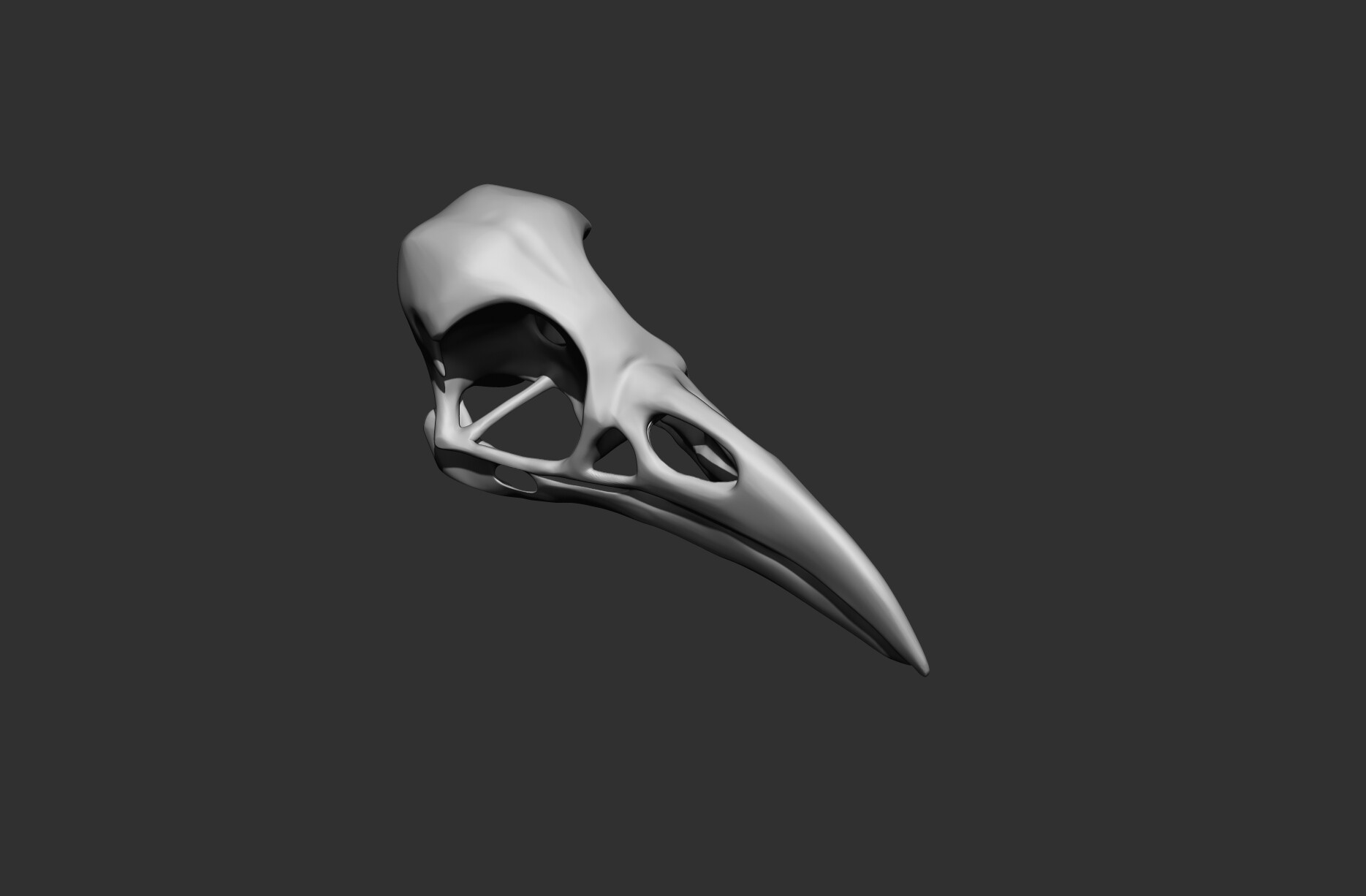 ArtStation - Bird Skull