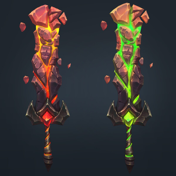 ArtStation - Molten Greatsword