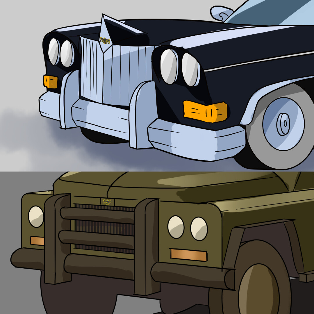 ArtStation - Sons of Mobius: Rethenian Cars