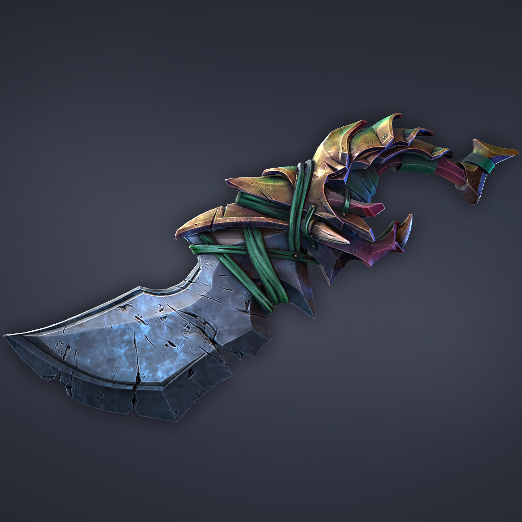 ArtStation - Fantasy Stylized Assassin Blade