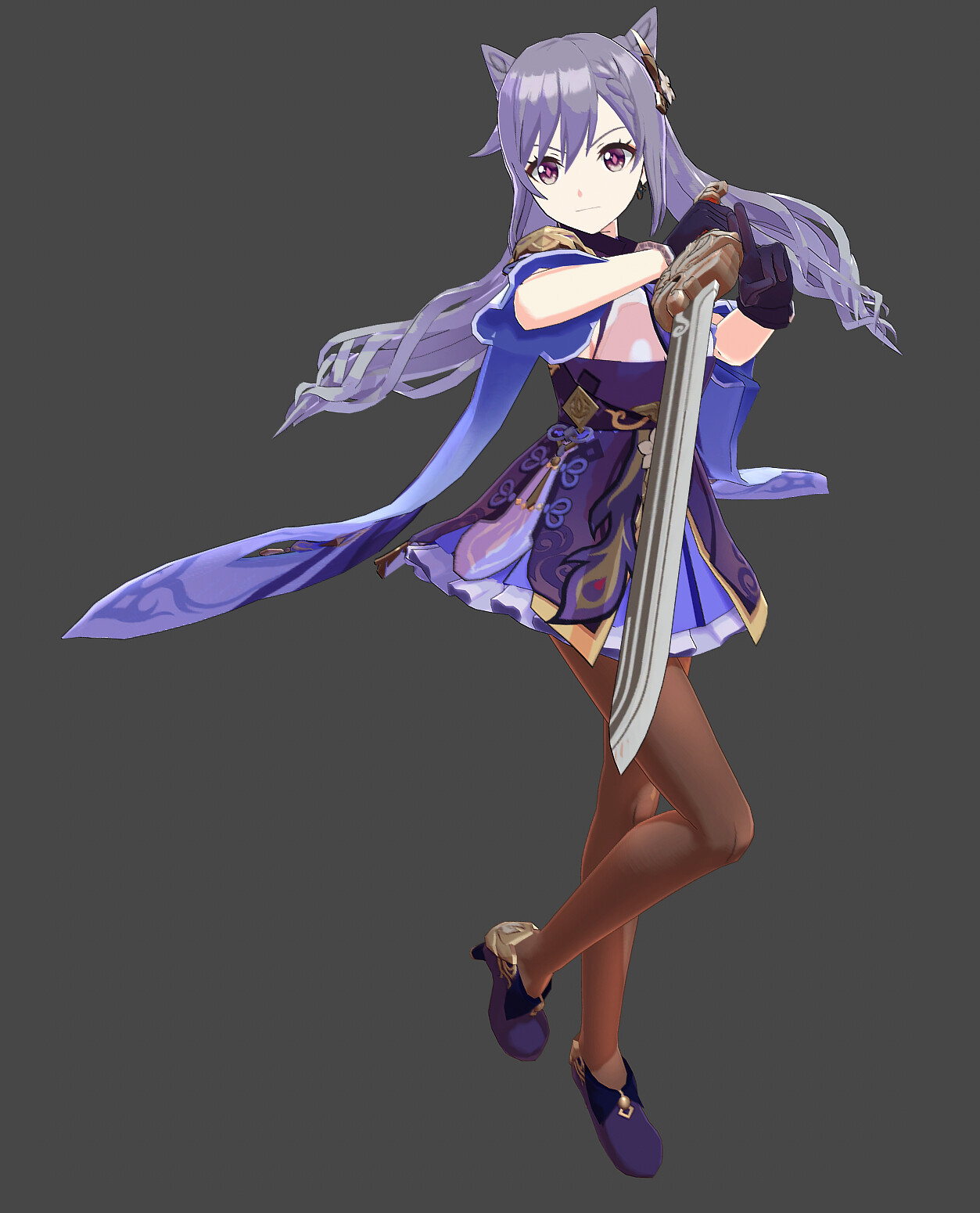 ArtStation - genshin_keqing