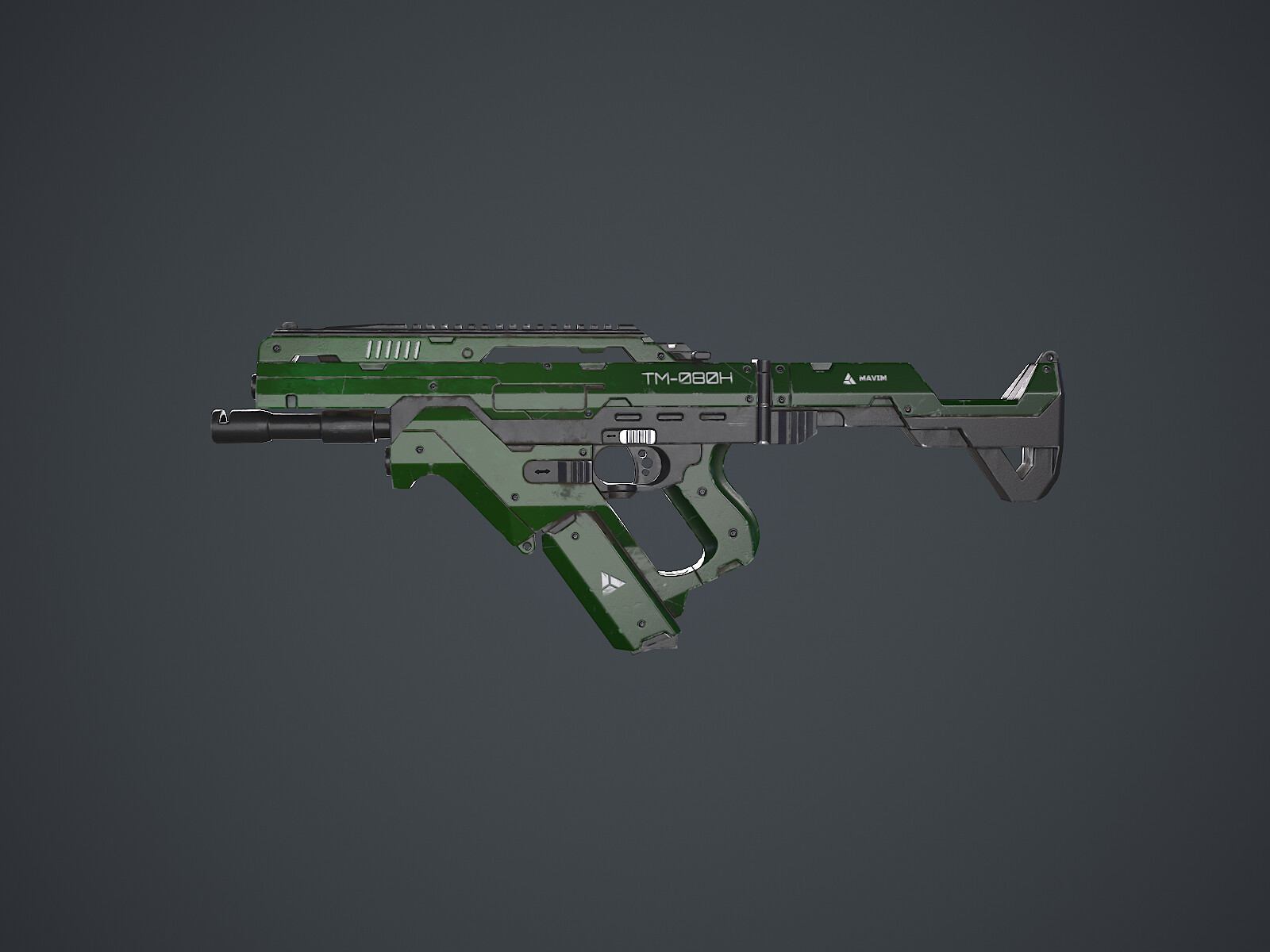 ArtStation - Оружие SMG