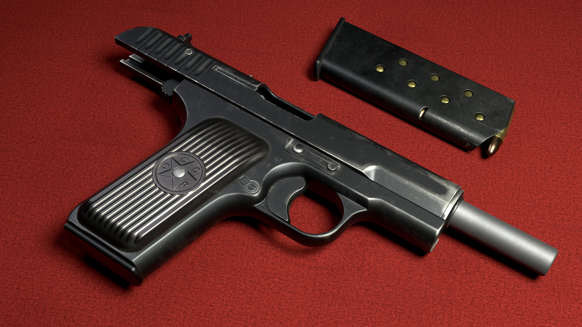 ArtStation - Tokarev pistol