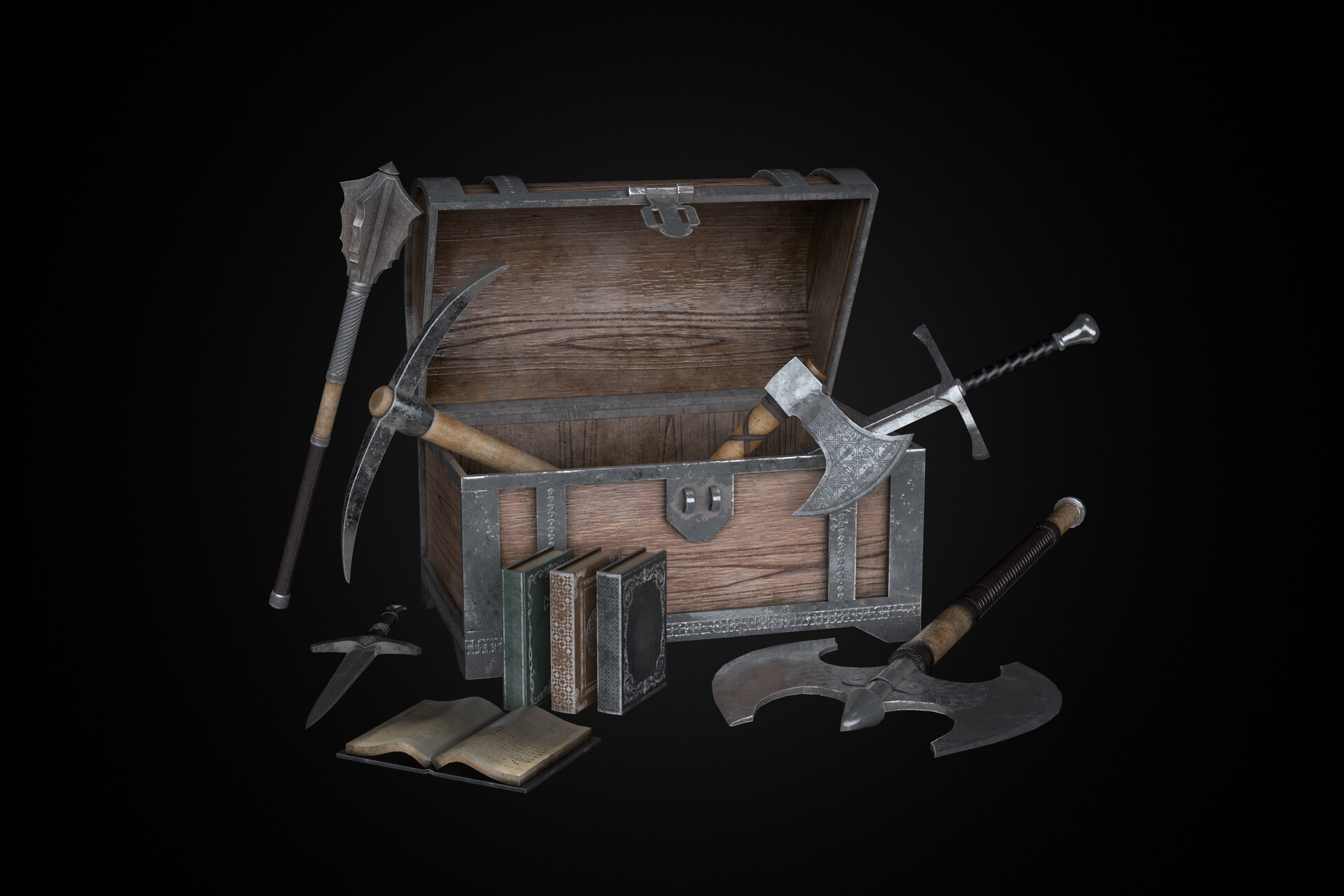 ArtStation - Game-ready Medieval Assets