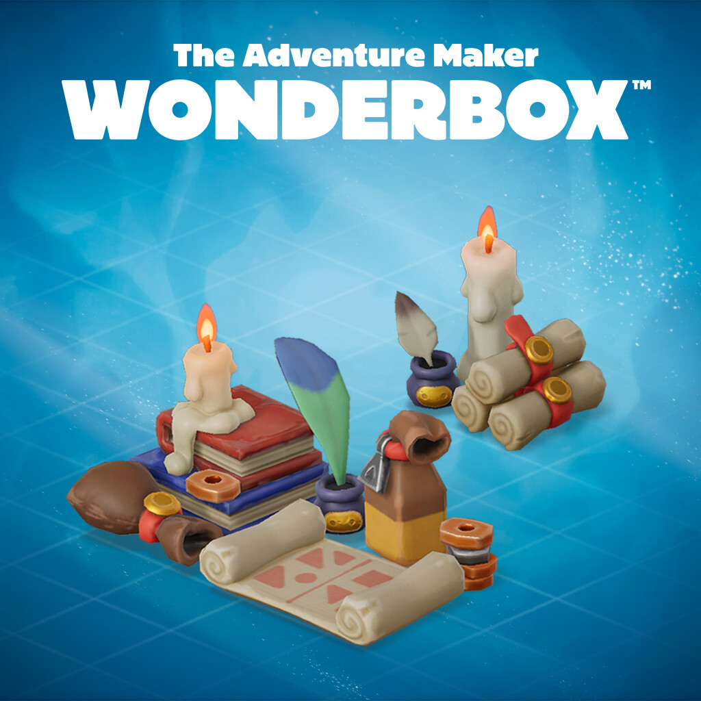 ArtStation - Scrolls - Wonderbox: The Adventure Maker