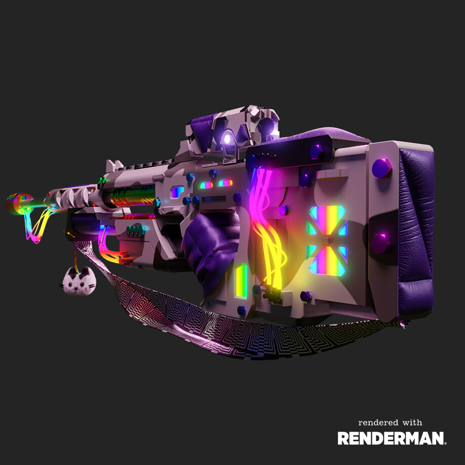 ArtStation - Pear-Gun (3D)