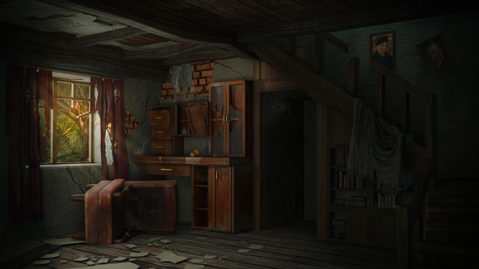 ArtStation - An Old Room