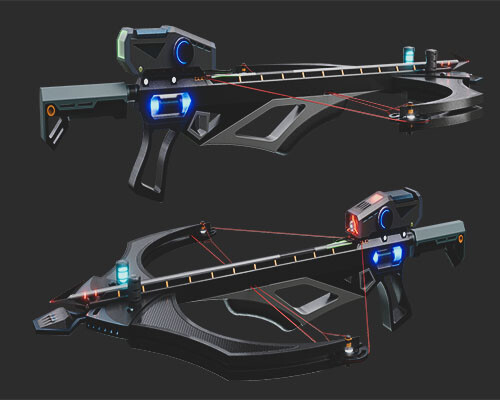 ArtStation - 3D Crossbow