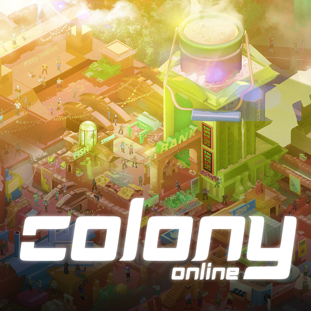 ArtStation - ISOMETRIC ART - Colony Online