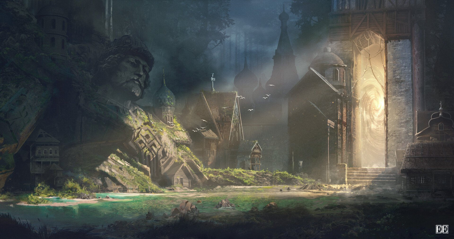 ArtStation - Hidden city