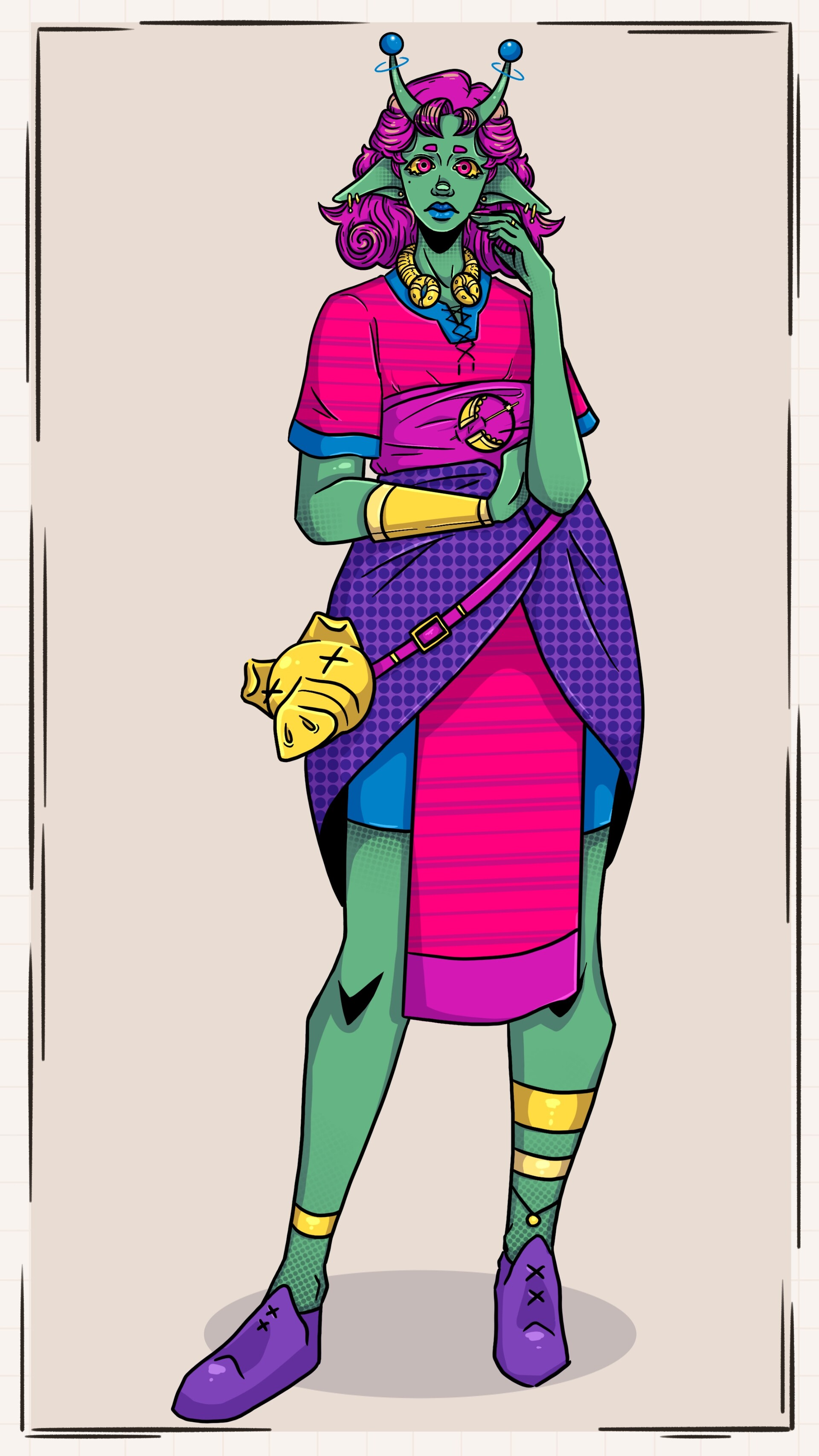 ArtStation - Merchant Character - Finn