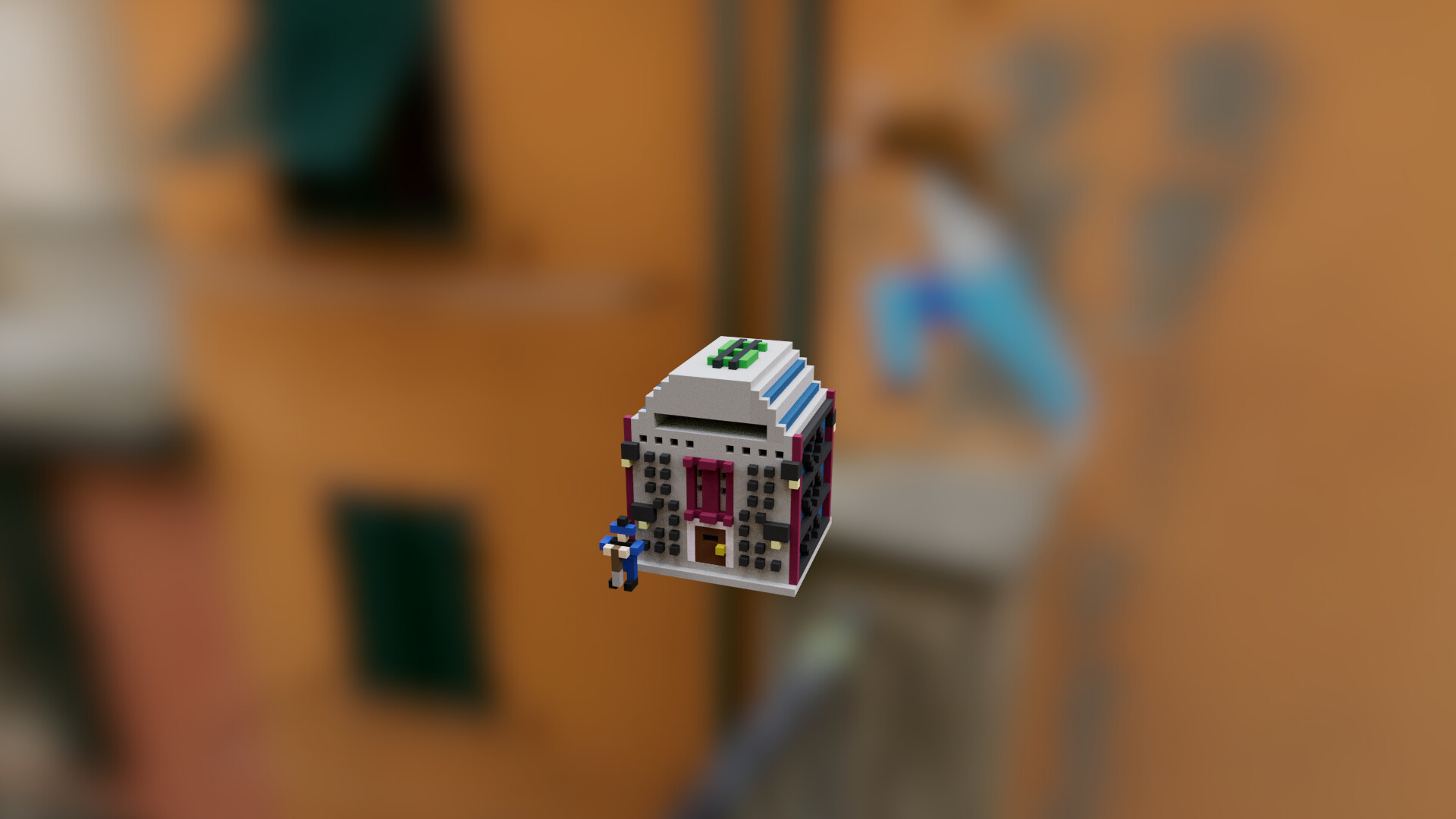 ArtStation - Voxel Art - Building