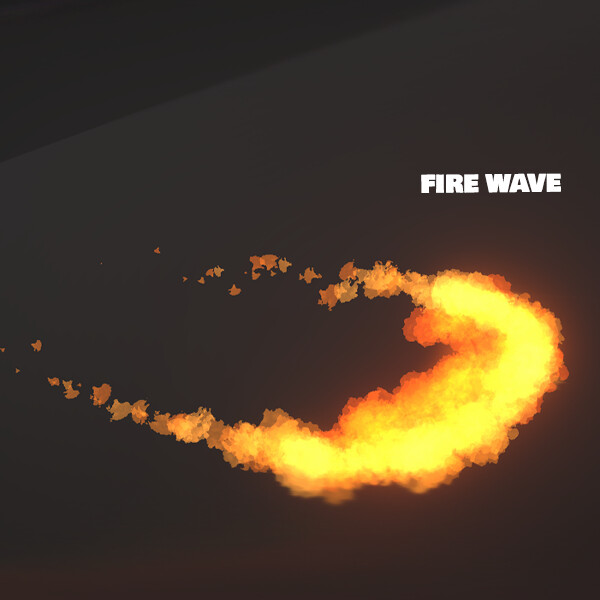 ArtStation - Fire Wave VFX