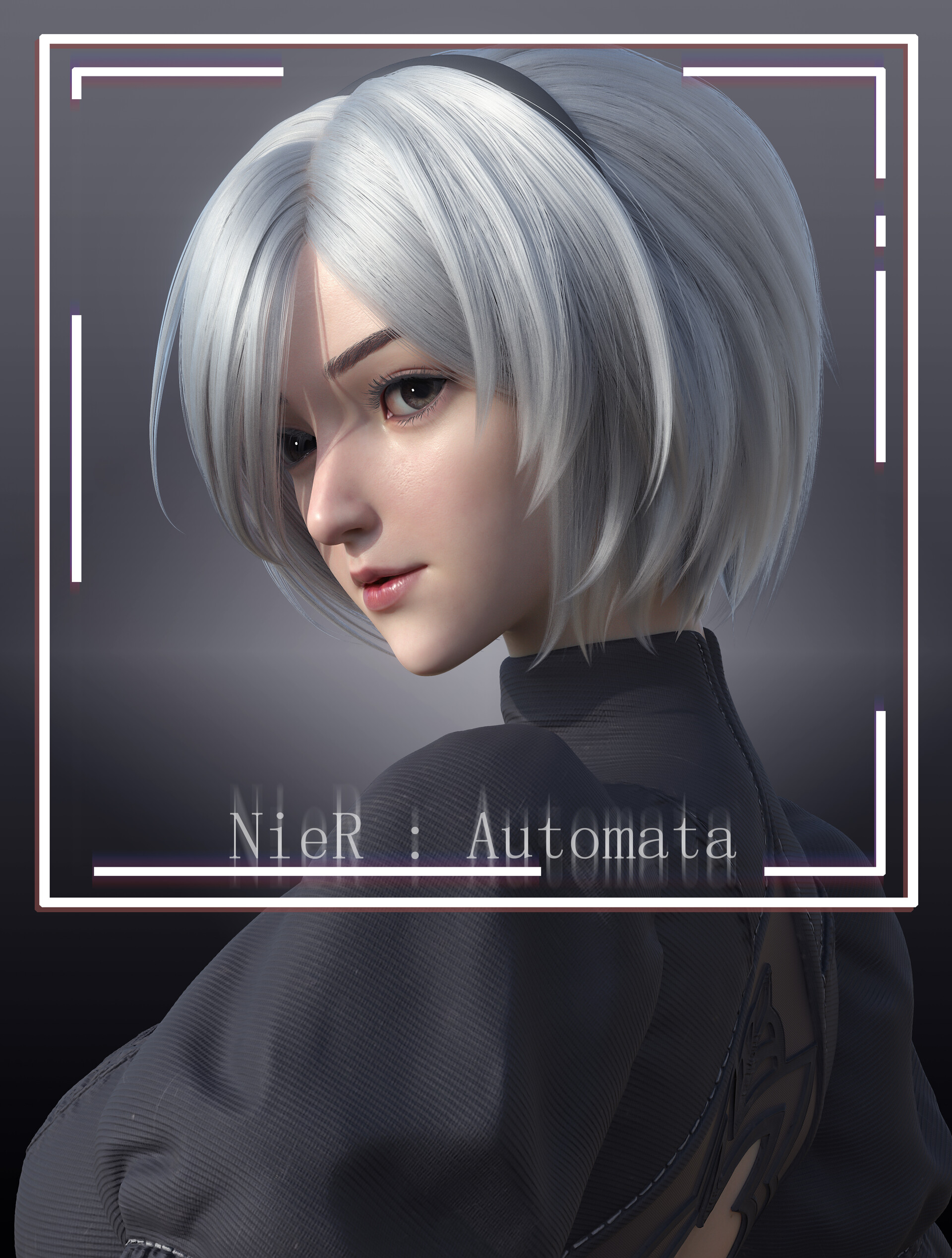 ArtStation - 2b小姐姐