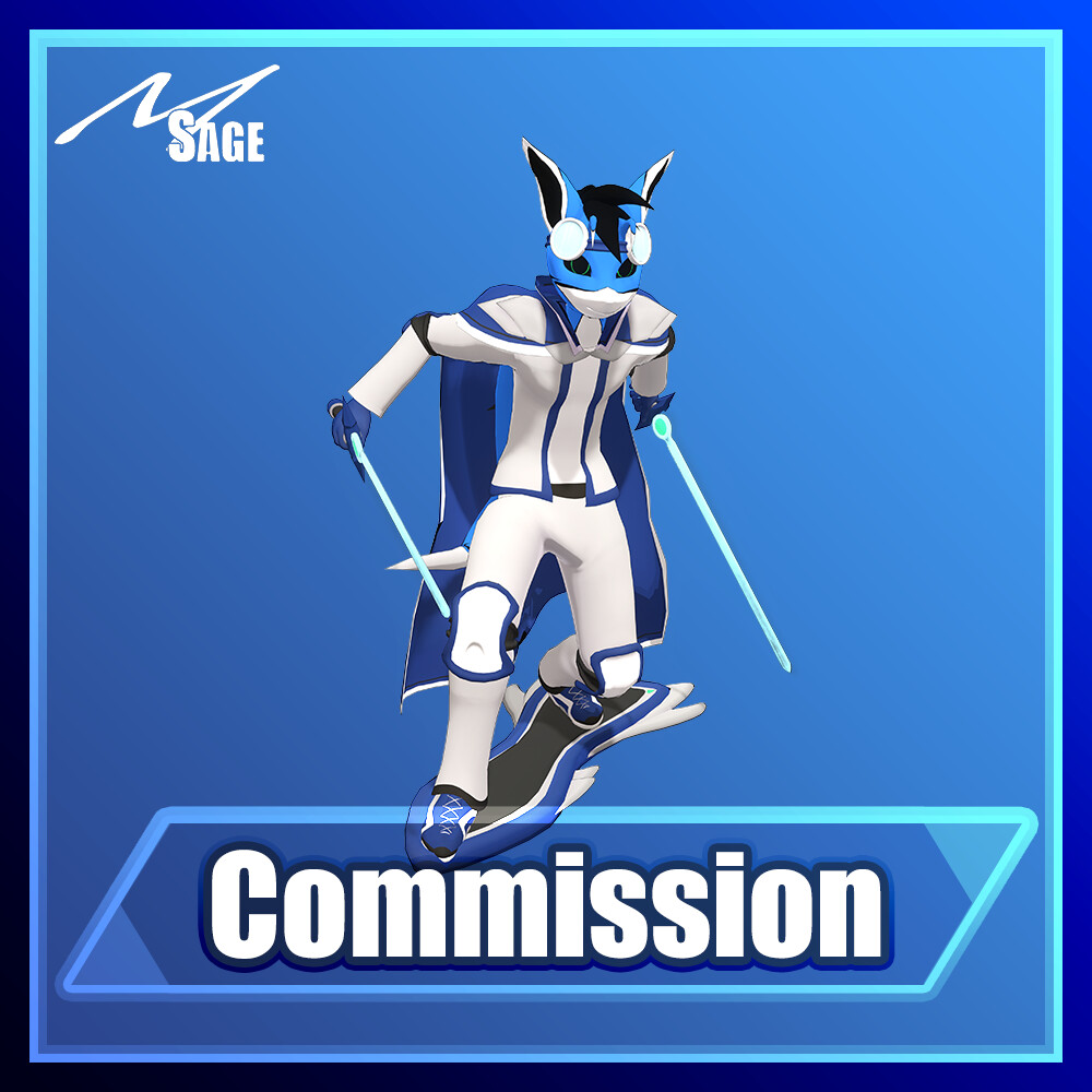 ArtStation - Lino Blythe - VRChat Commission