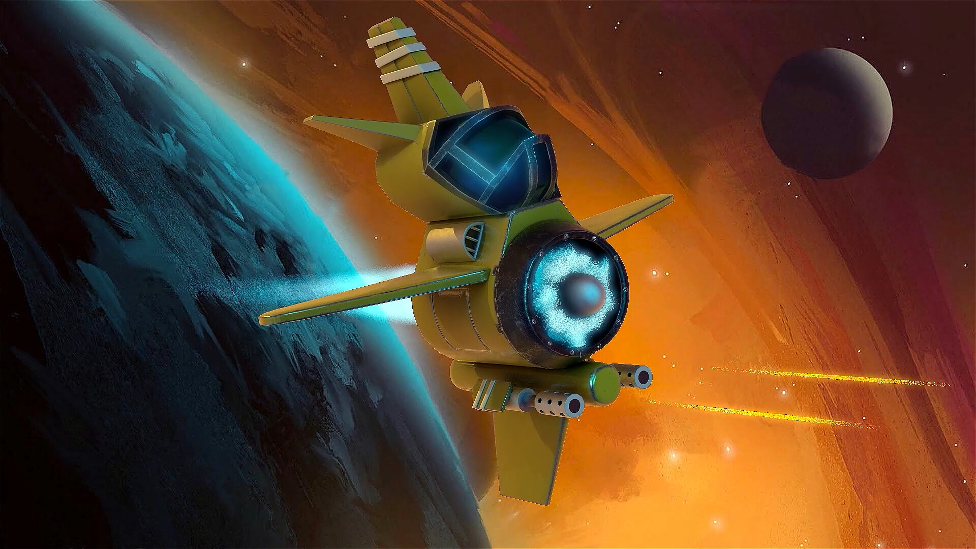 ArtStation - HK-20 Spaceship Animation