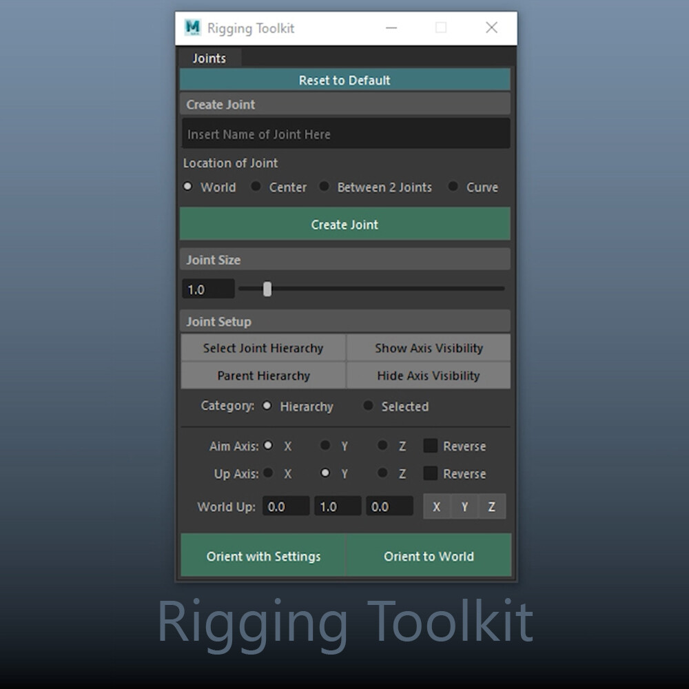 ArtStation - Rigging Toolkit