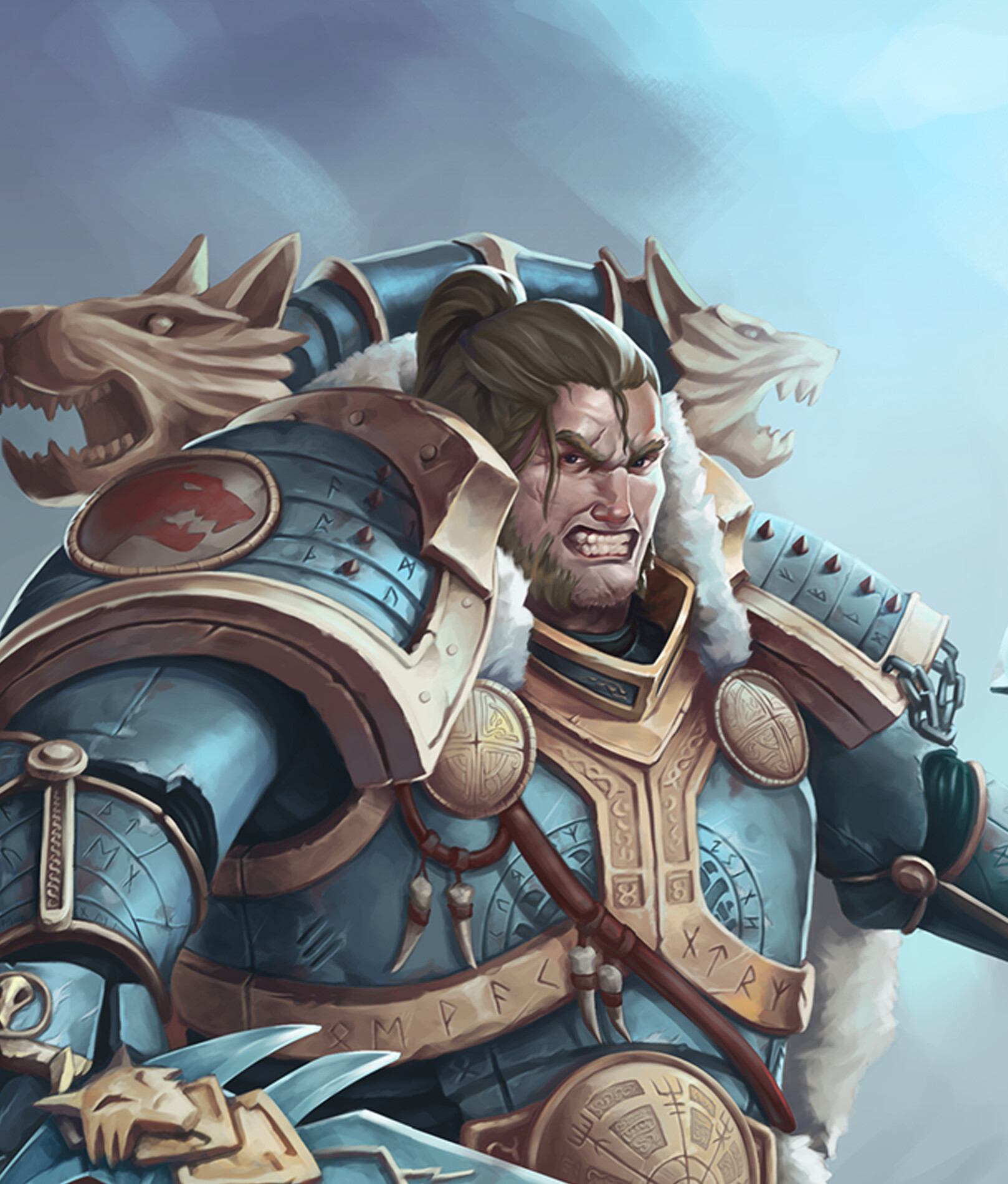 ArtStation - Leman Russ. Warhammer 40k. FanArt.