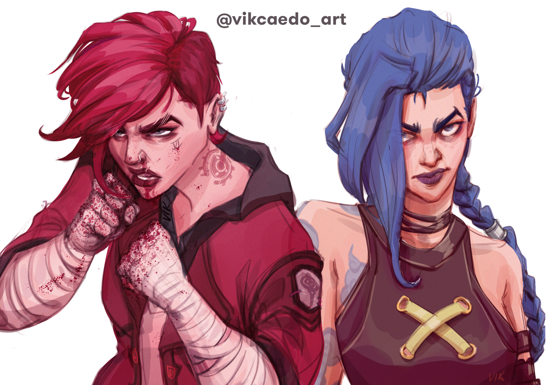 ArtStation - Arcane Jinx & Vi