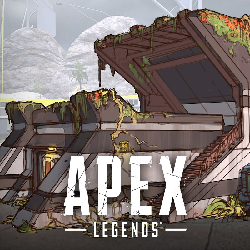 ArtStation - Apex Legends: Storm Point Building Designs