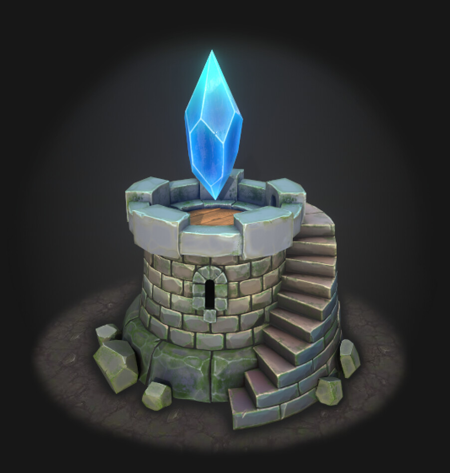 ArtStation - Stylized Tower