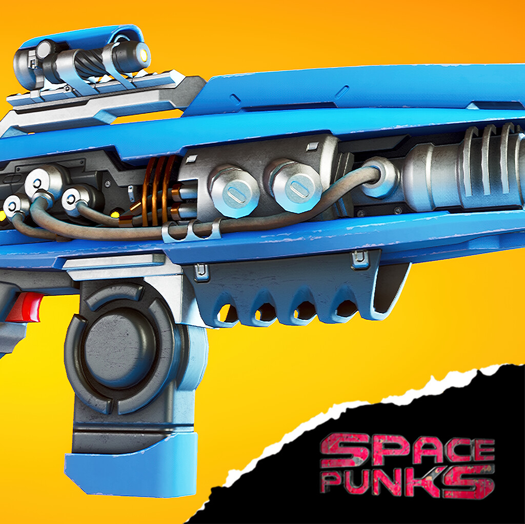 ArtStation - Space Punks: Plasma SMG
