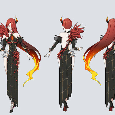 ArtStation - dragon sheet