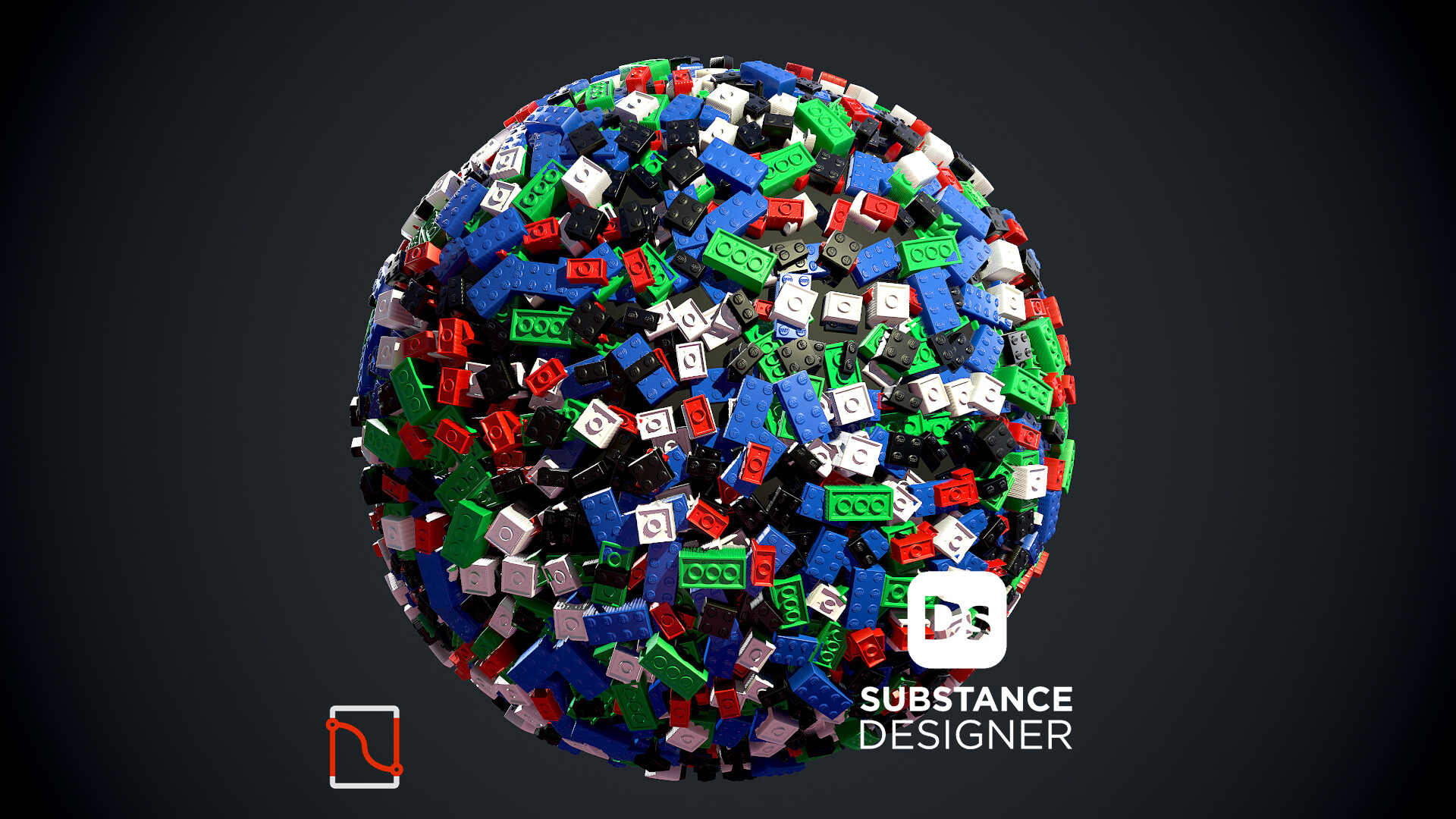 ArtStation - LEGO Bricks material