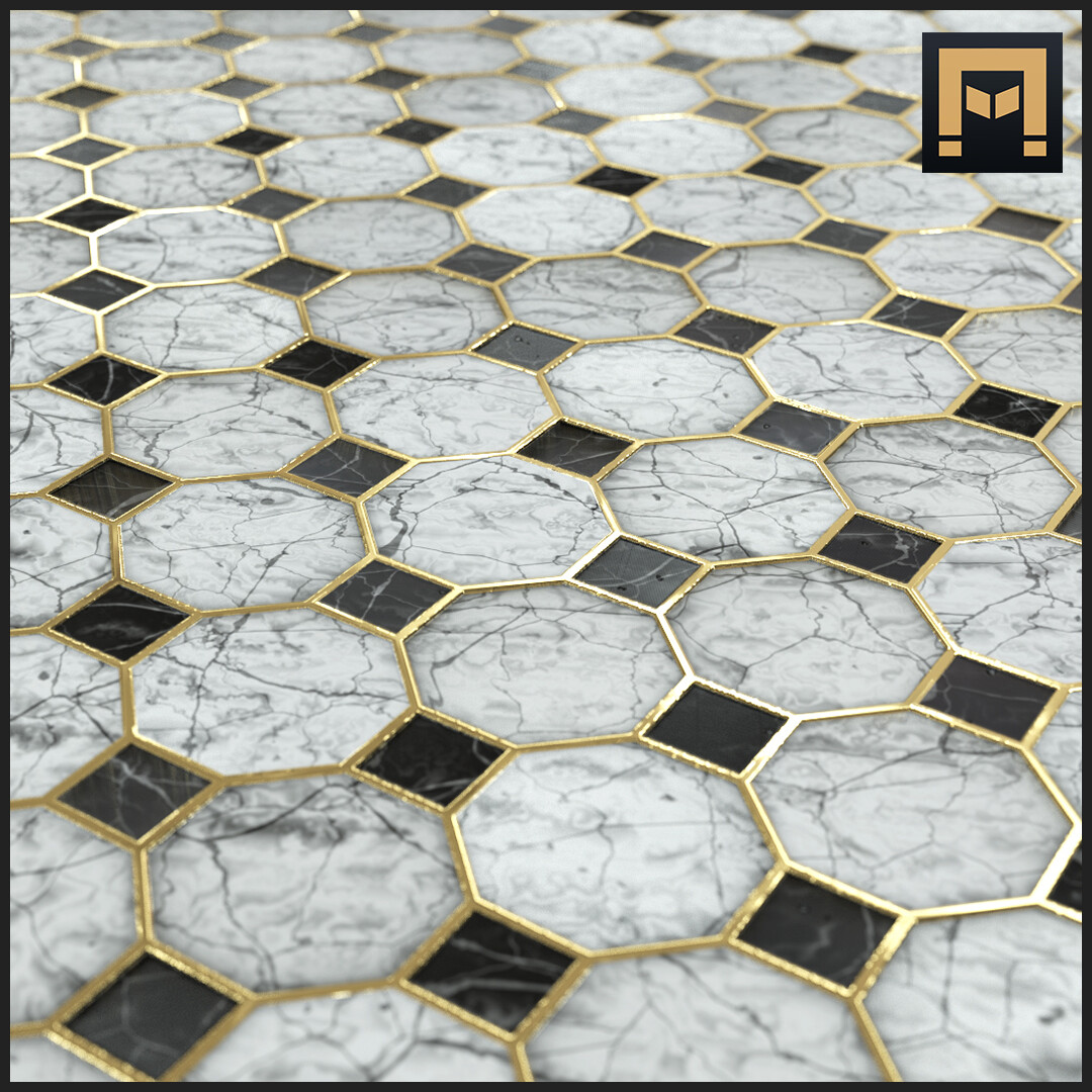ArtStation - Marble Floor - Substance Series