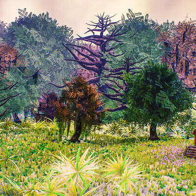 ArtStation - Swamp Scene