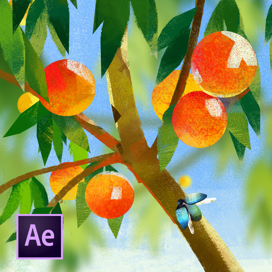 ArtStation - Light study - Peaches