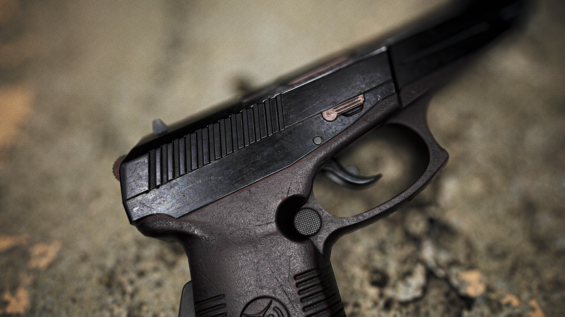 ArtStation - Sr-1 Pistol