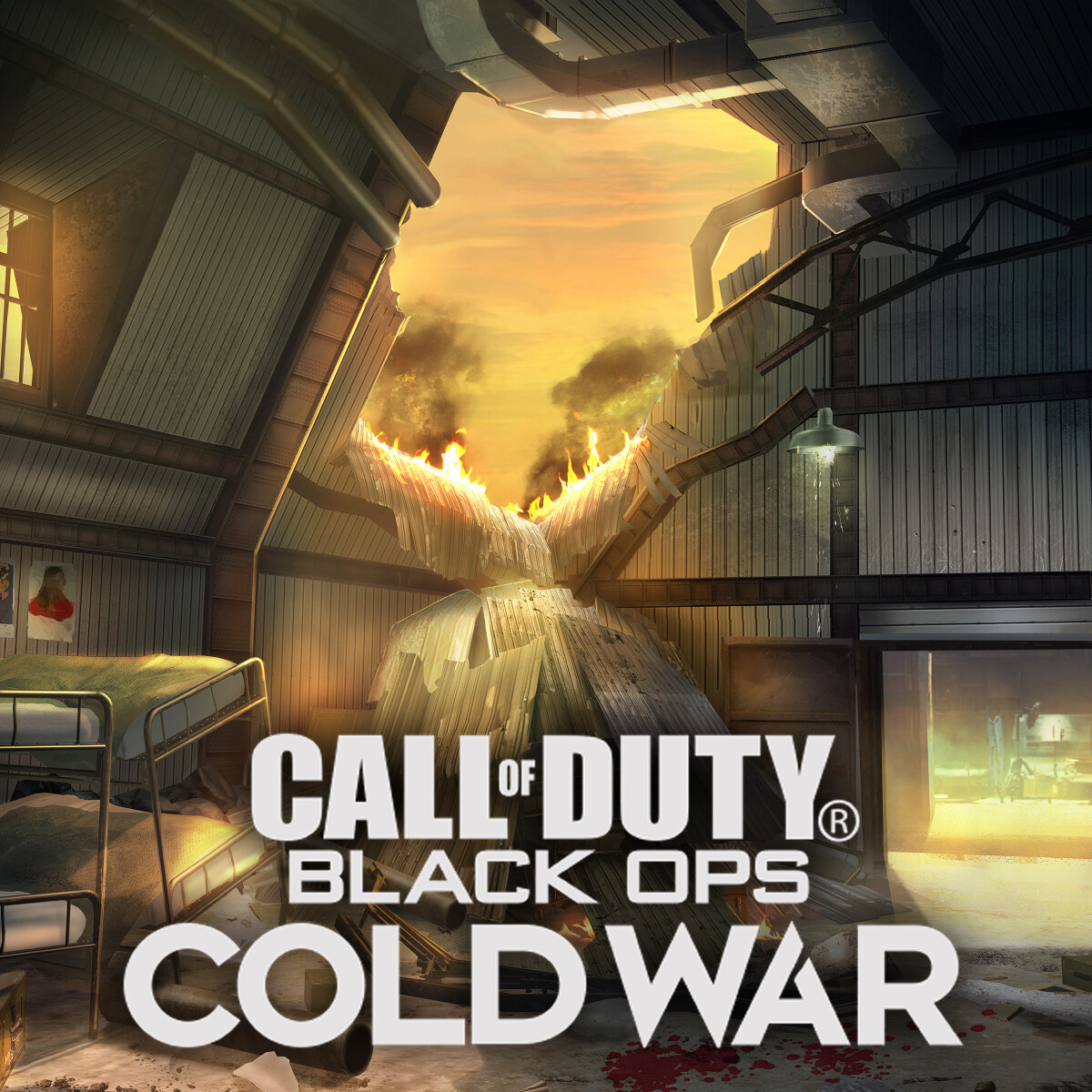 ArtStation - Call of Duty: Black Ops Cold War // Barracks One Environment