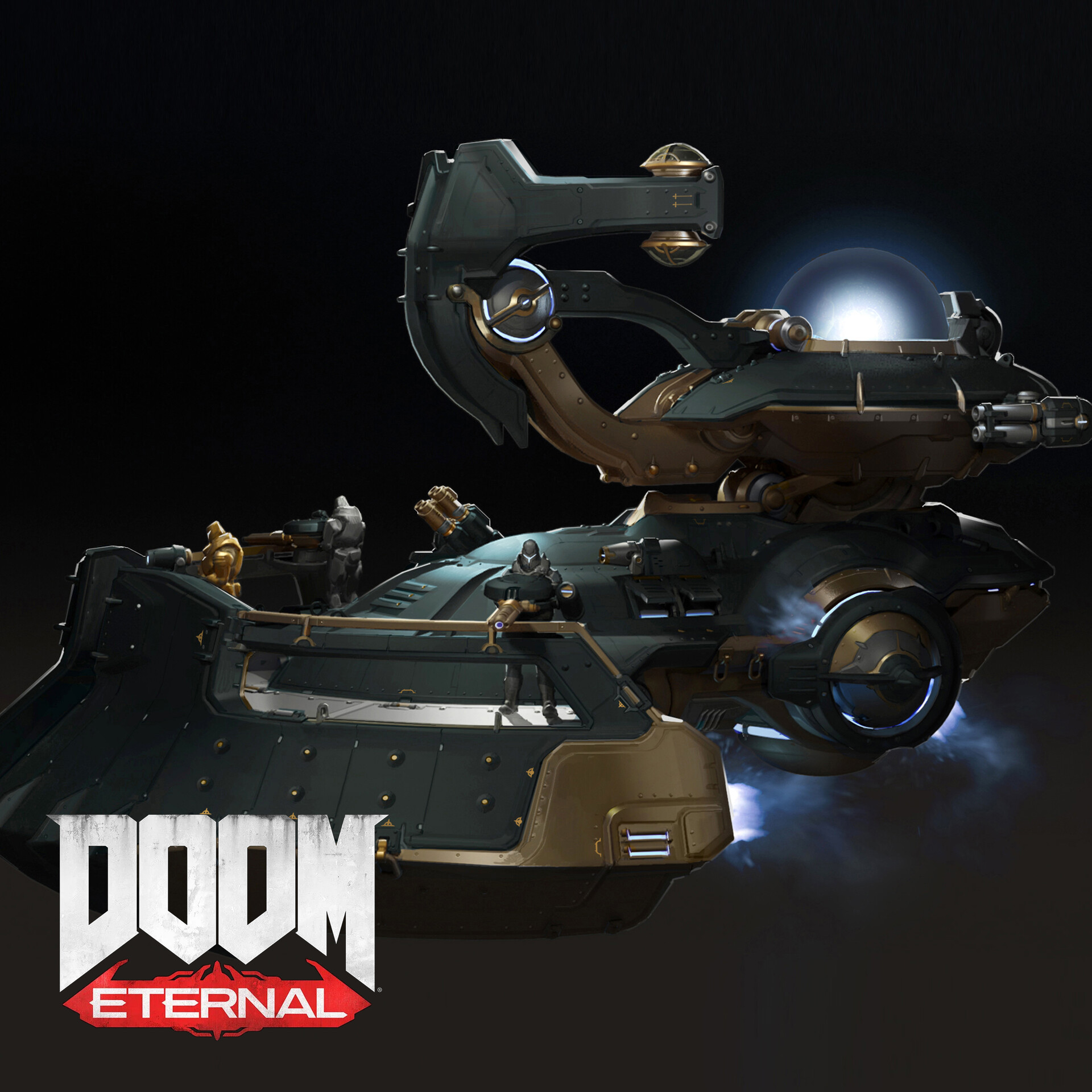 ArtStation - DOOM Eternal: The Ancient Gods Vehicle Concepts