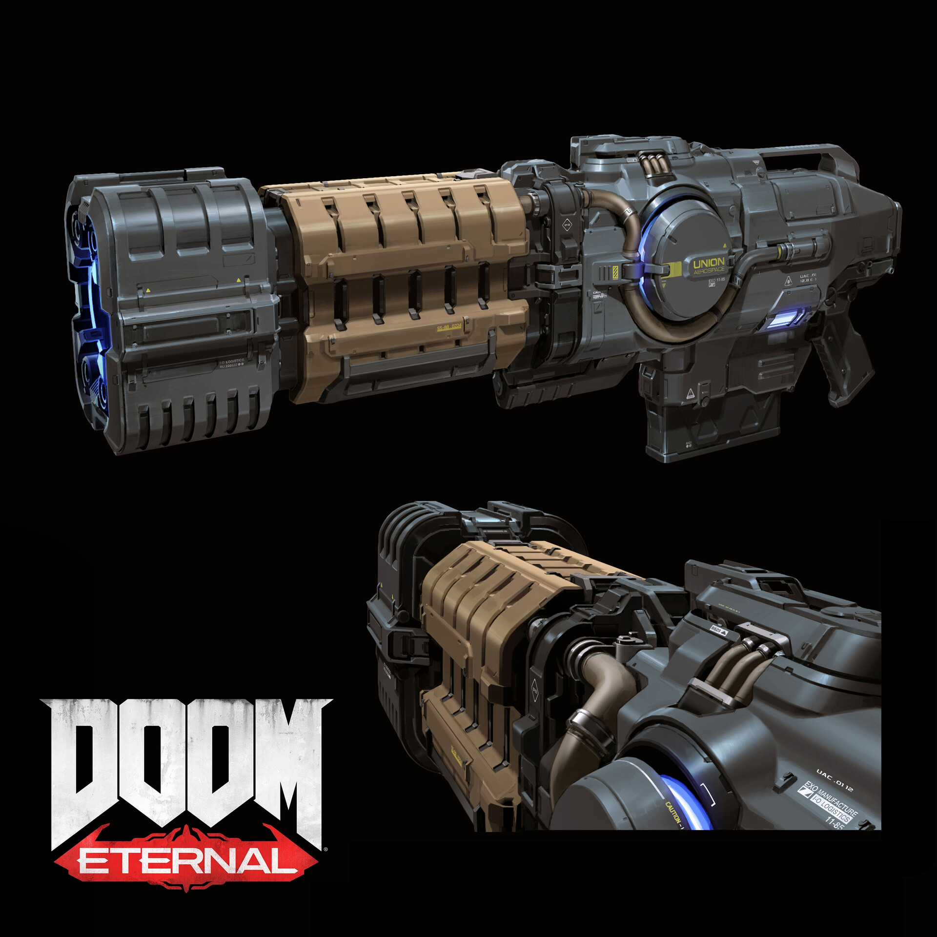 ArtStation - DOOM Eternal Weapon Concepts
