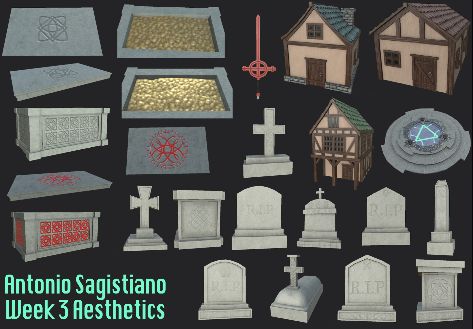 ArtStation - "Diablo IV" Game Assets (Game Production)