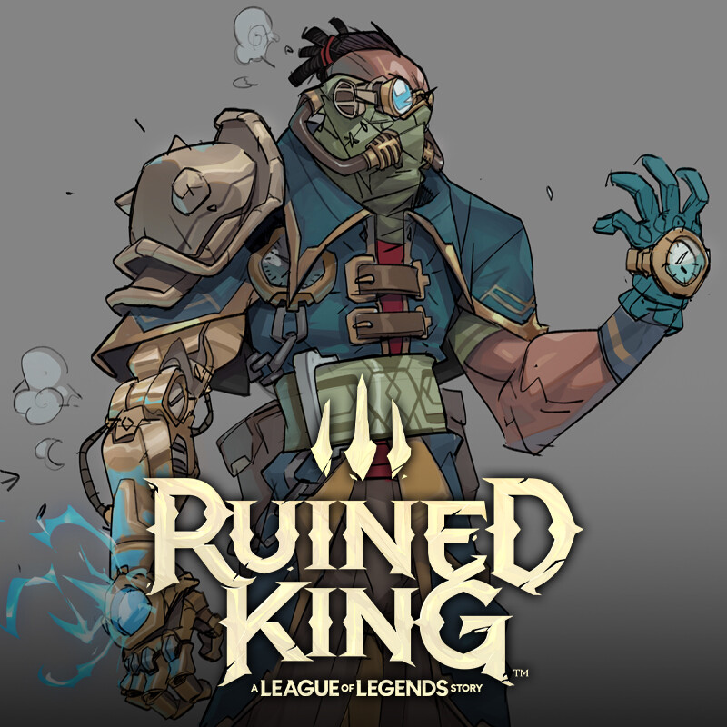 ArtStation - Ruined King : Pyke Concept Skin