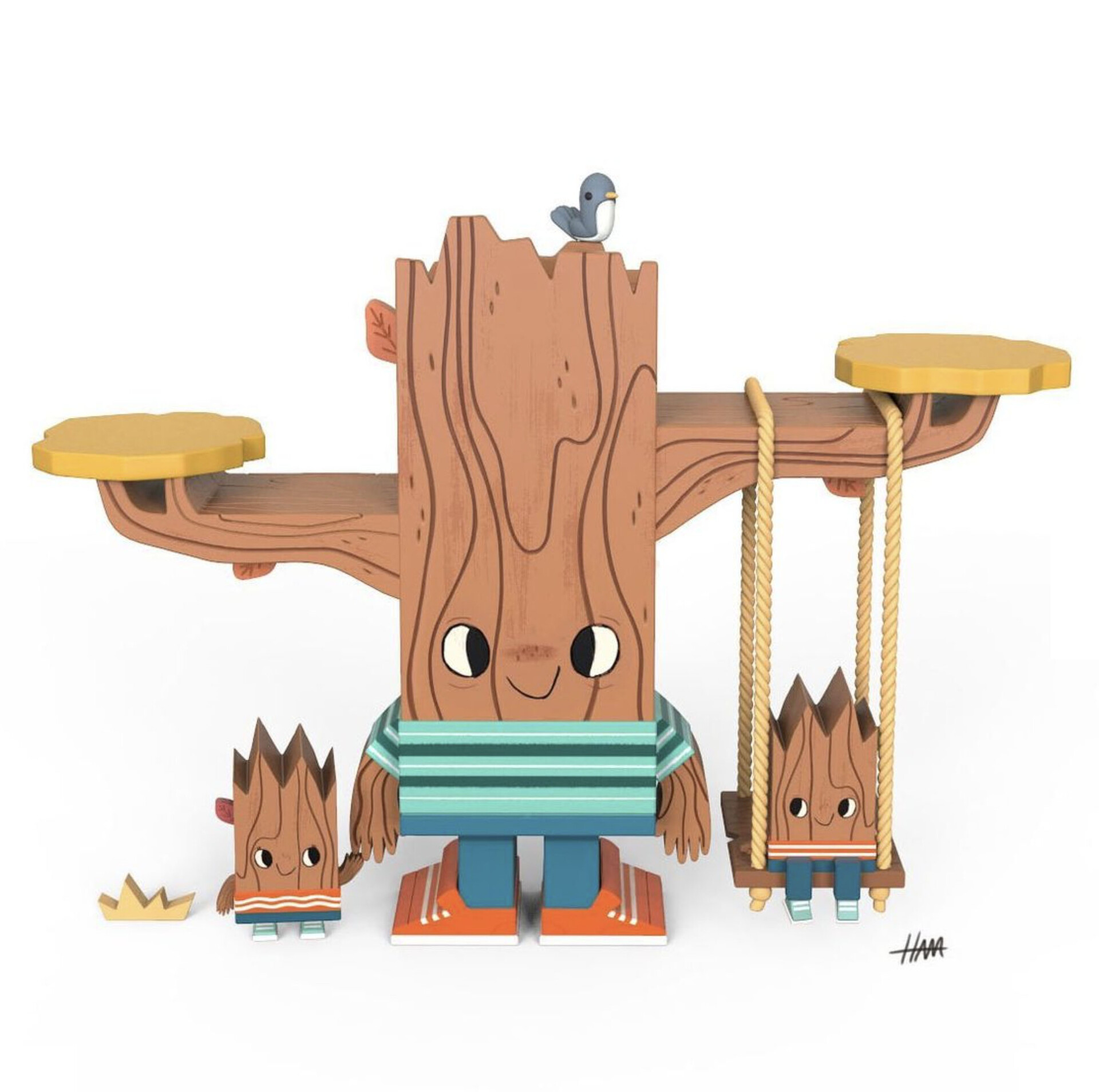 ArtStation - Gary Ham Family Tree