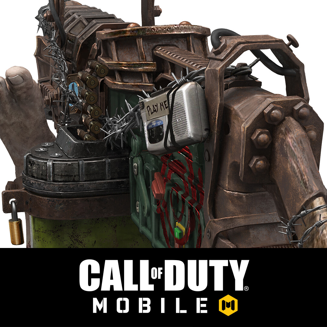 ArtStation - Call of Duty Mobile | Saw Gun Skin