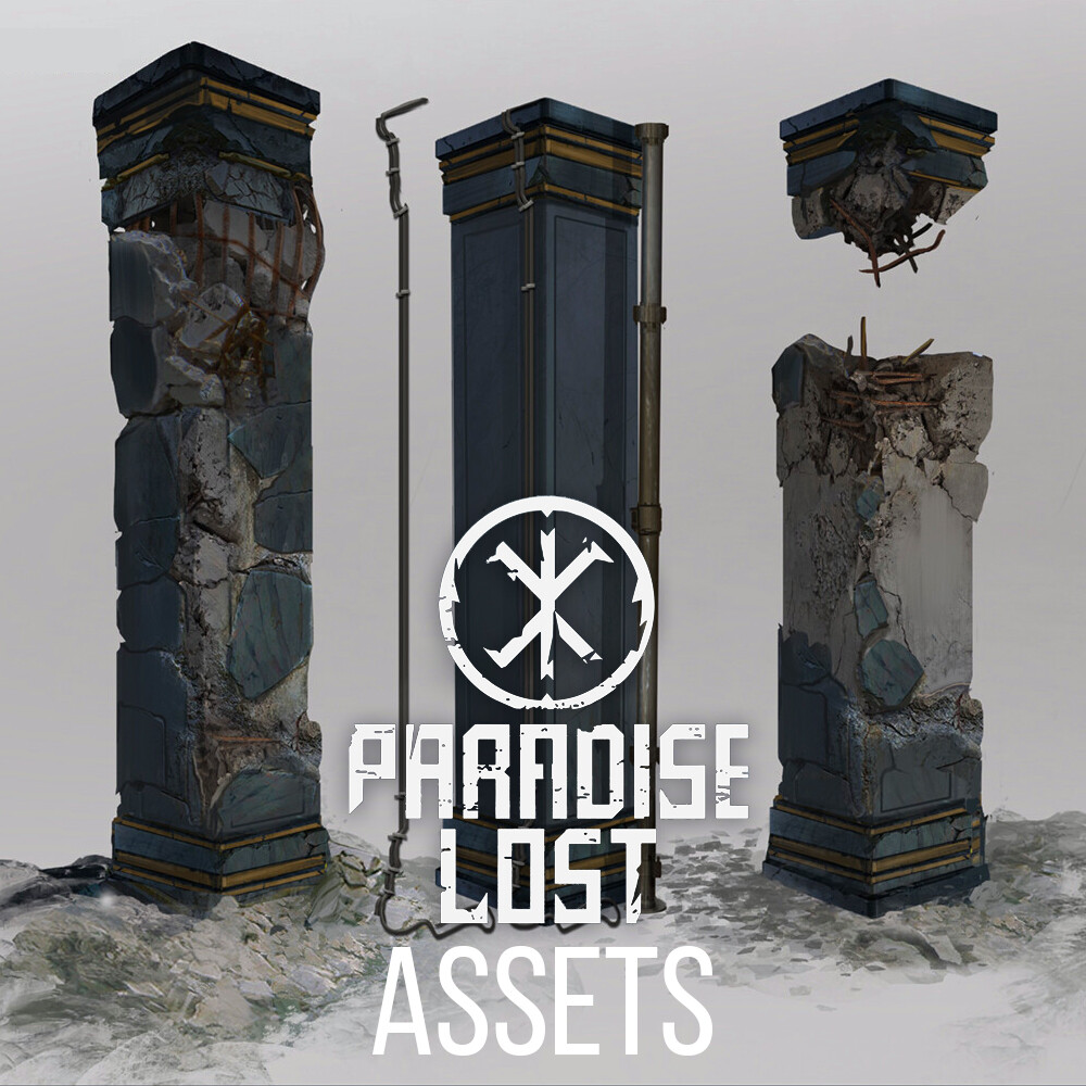 ArtStation - Paradise Lost - Asset Concept Art