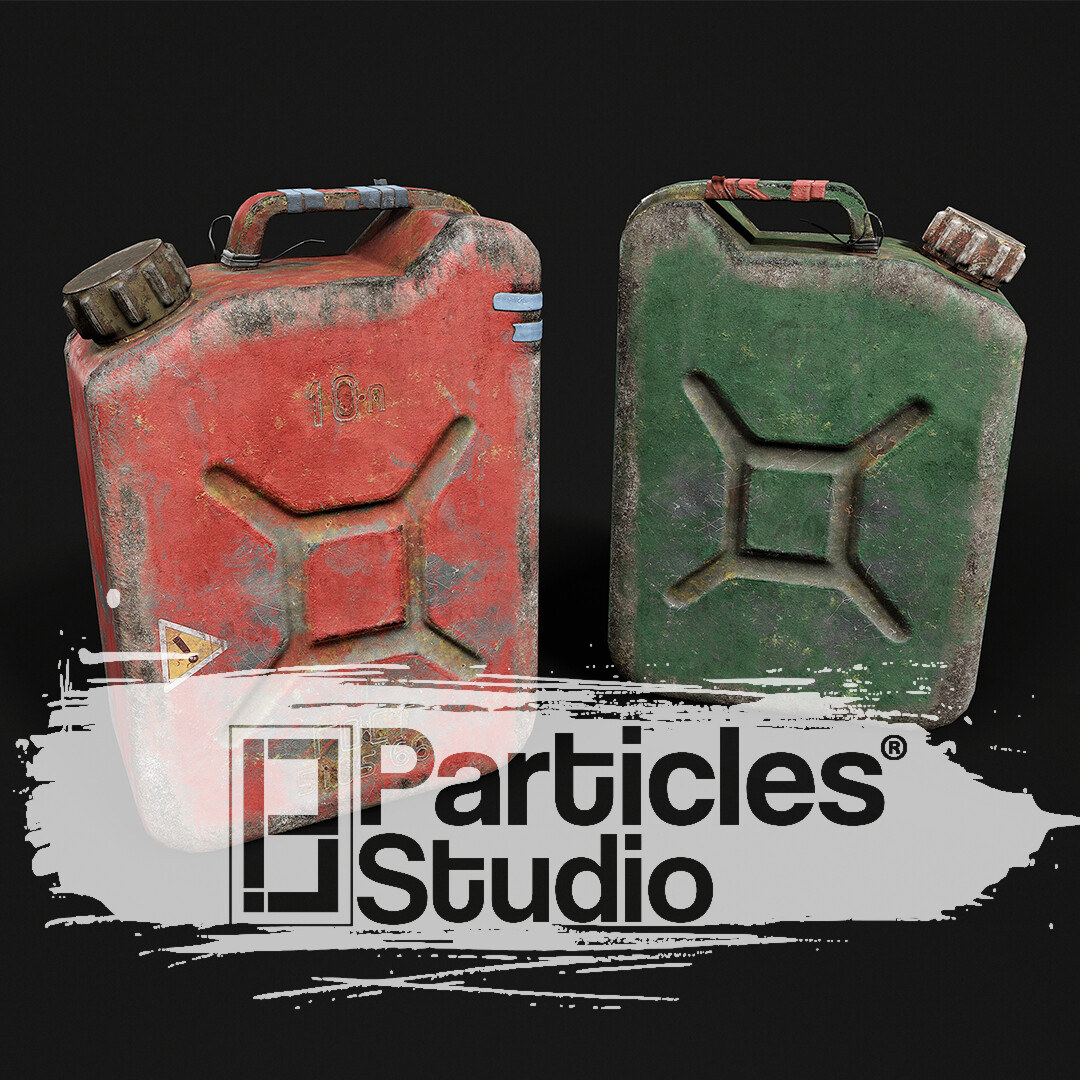 ArtStation - Jerry Can Game Ready Asset