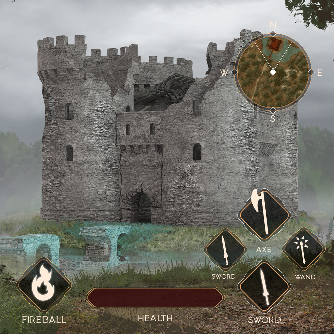ArtStation - UI / UX VR hud