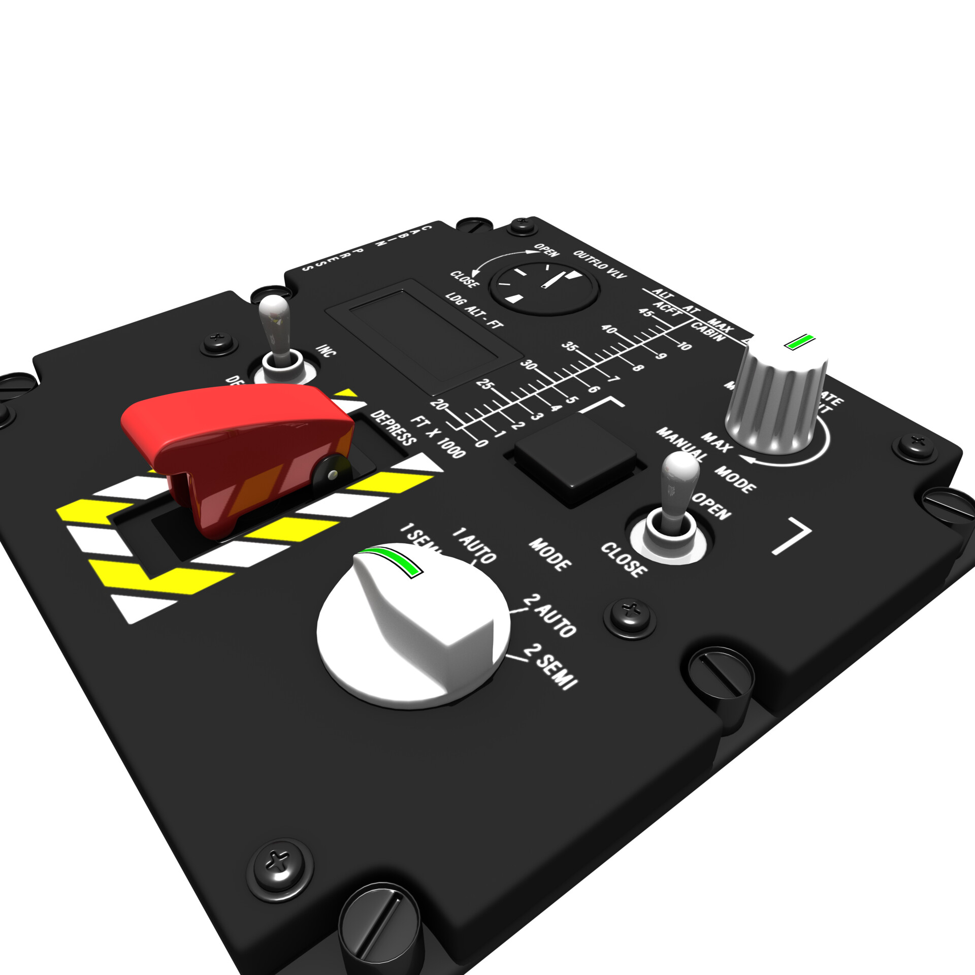 ArtStation - Cabin Pressure Panel