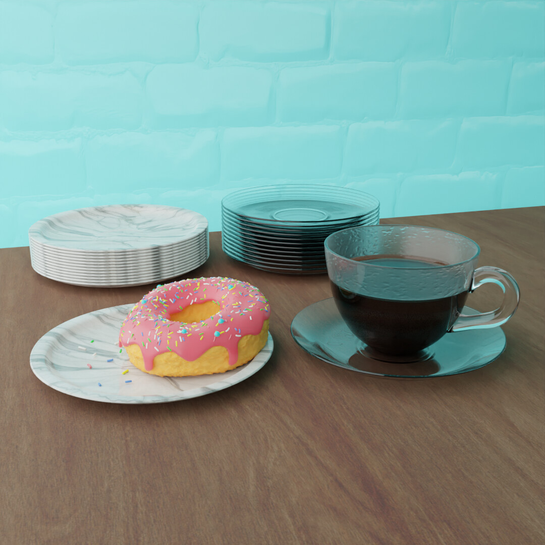 ArtStation - First Easy Donut