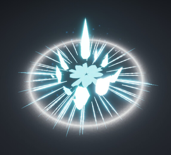 ArtStation - VFX - Flower skill