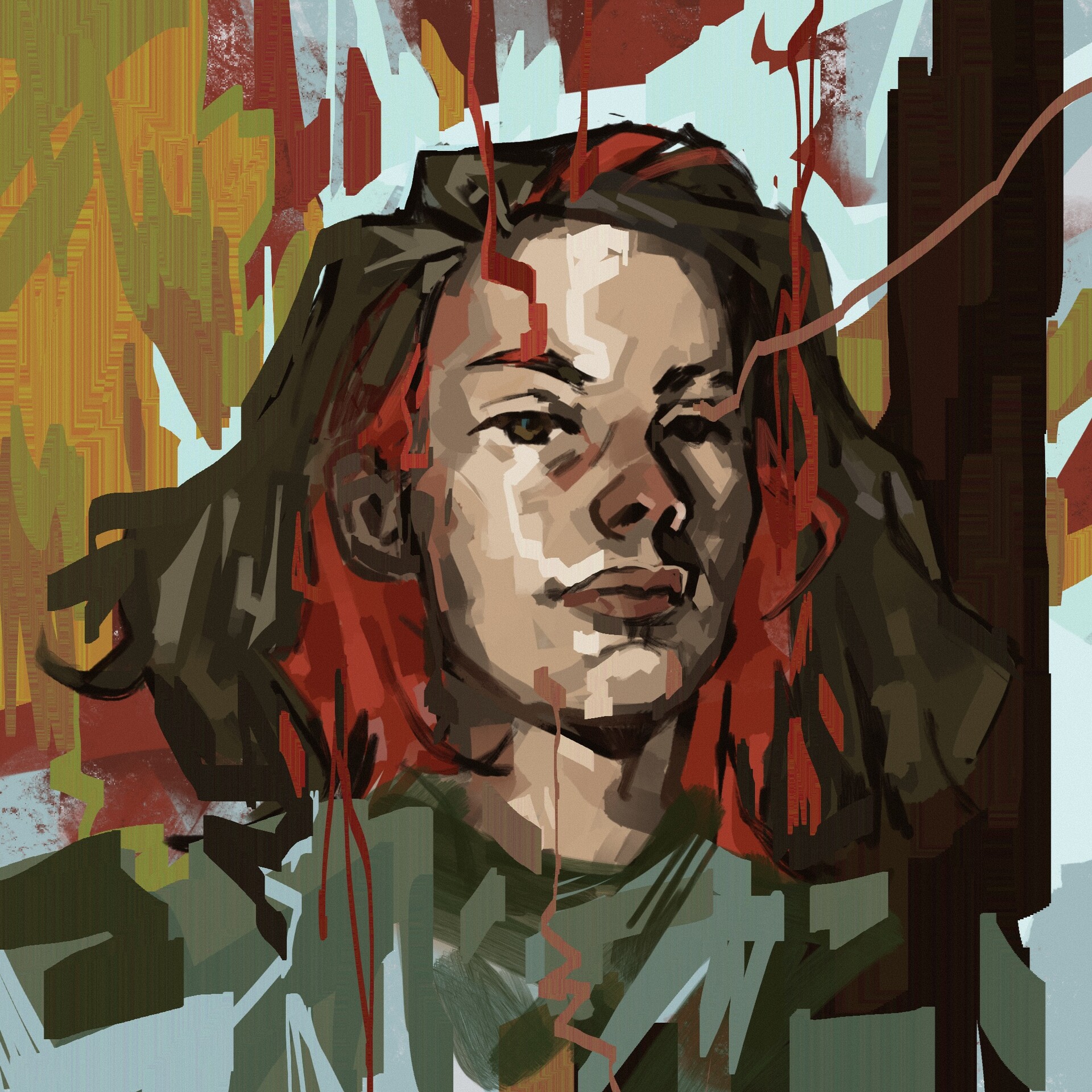 Artstation Disco Elysium Self Portrait
