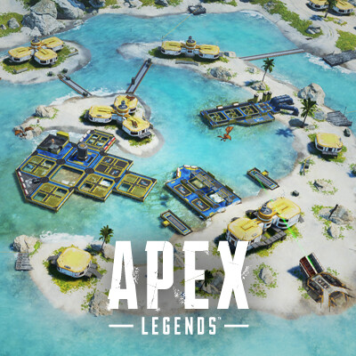 ArtStation - Apex Legends: Storm Point - Fish Farms