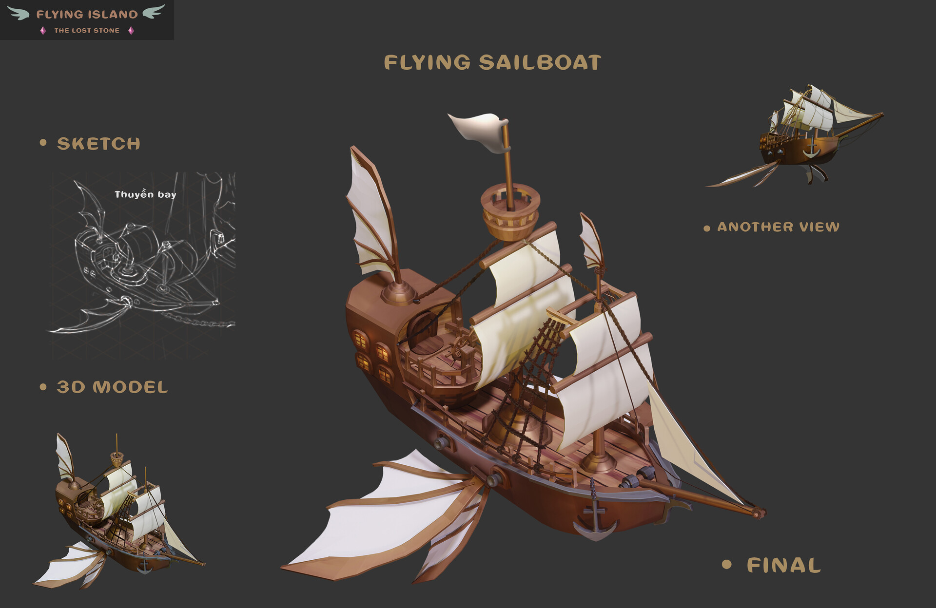 ArtStation - Flying Island